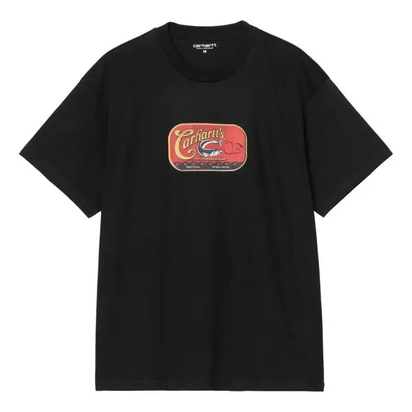 Carhartt Work In Progress Sardinas Short Sleeve T-shirt - Black