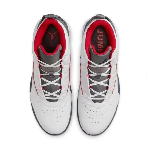 JORDAN Air Stay Loyal High Top Sneakers - White/light Graphite/university Red