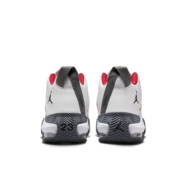 JORDAN Air Stay Loyal High Top Sneakers - White/light Graphite/university Red