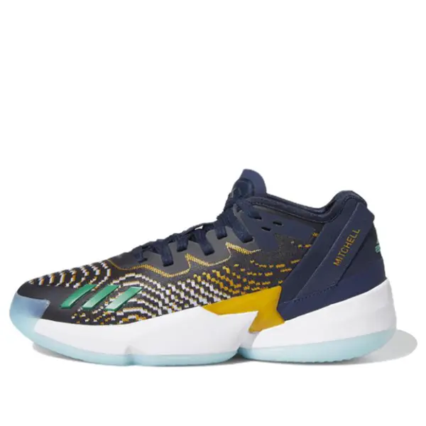 Adidas D.o.n. Issue #4 "utah Jazz" Basketball Sneakers - Blue