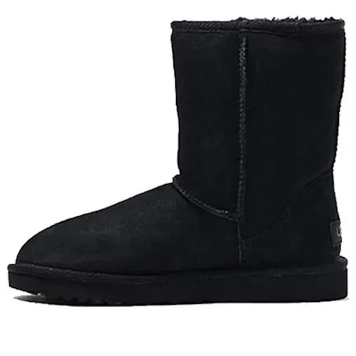 UGG Classic Short Ii Fleece-lined Boots - Black
