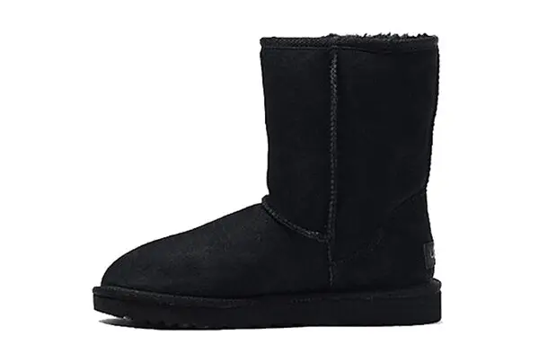 UGG Classic Short Ii Fleece-lined Boots - Black
