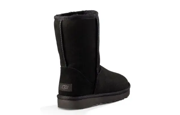 UGG Classic Short Ii Fleece-lined Boots - Black