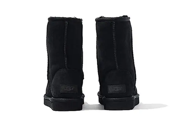 UGG Classic Short Ii Fleece-lined Boots - Black