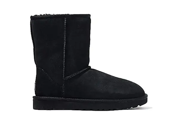 UGG Classic Short Ii Fleece-lined Boots - Black