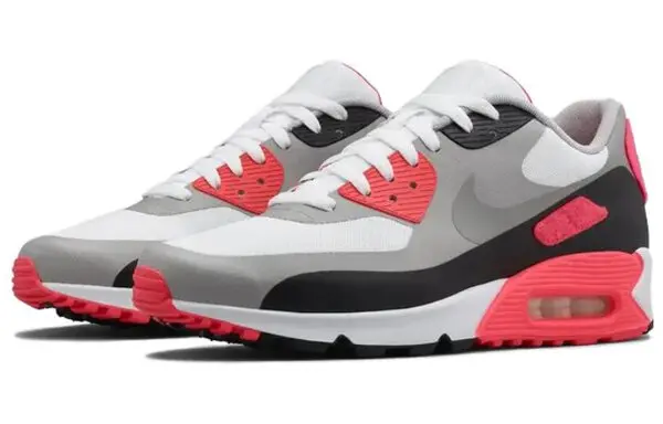 Nike Max 90 Sp "infrared Patch" Sneakers - White/gray/red