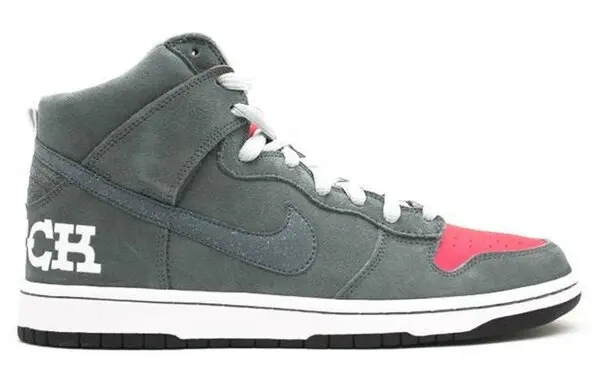 Nike Dunk High Premium "brain Wreck - Grey