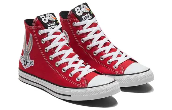 CONVERSE Chuck Taylor All Star High 80th Anniversary Bugs Bunny Patch Sneakers