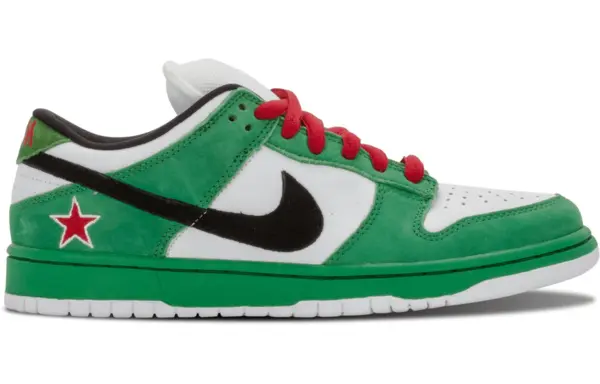 Nike Dunk Low Pro 'heineken' Sneakers - Green