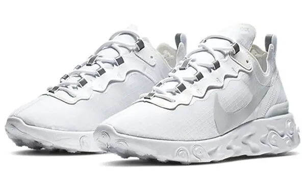Nike React Element 55 Low Top Sneakers - White