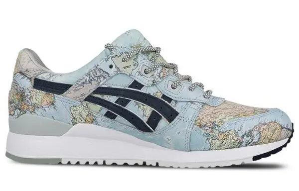 Asics X Atmos Gel-lyte 3 "world Map" Sneakers - Blue