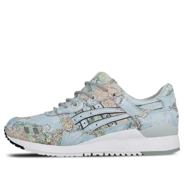Asics X Atmos Gel-lyte 3 "world Map" Sneakers - Blue