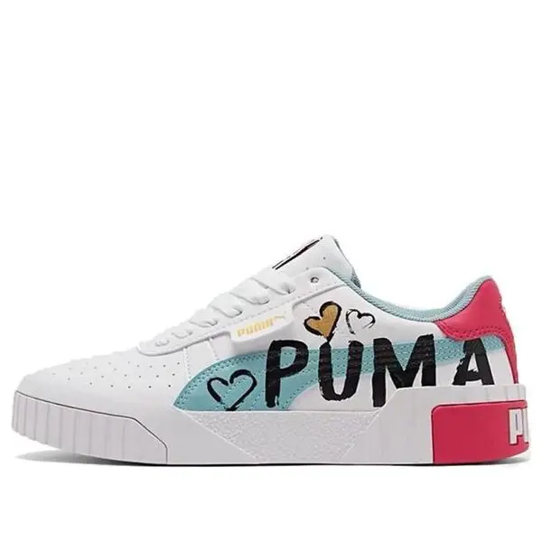 PUMA Cali Novelty Heart Sneaker - White