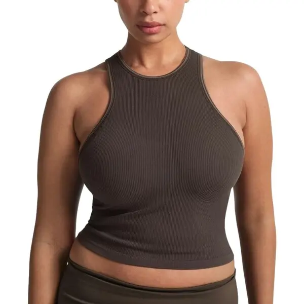 Nike X Skims Ribbed Seamless Racer Front Tank