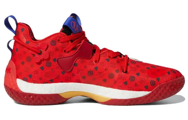 Adidas Harden Volume 6 Vivid Monogram Sneakers