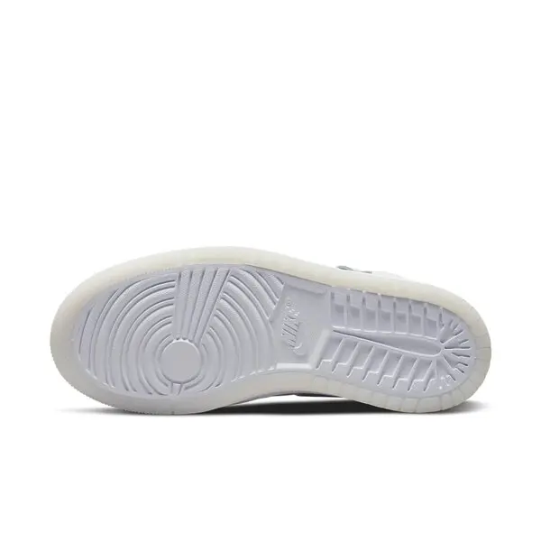 JORDAN Air 1 Acclimate High Top Sneakers - White/grey