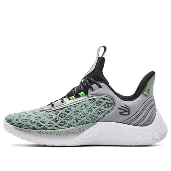 Under Armour Curry "sesame Street Oscar" Basketball Shoes - Grey/green/black