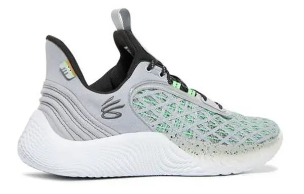 Under Armour Curry "sesame Street Oscar" Basketball Shoes - Grey/green/black