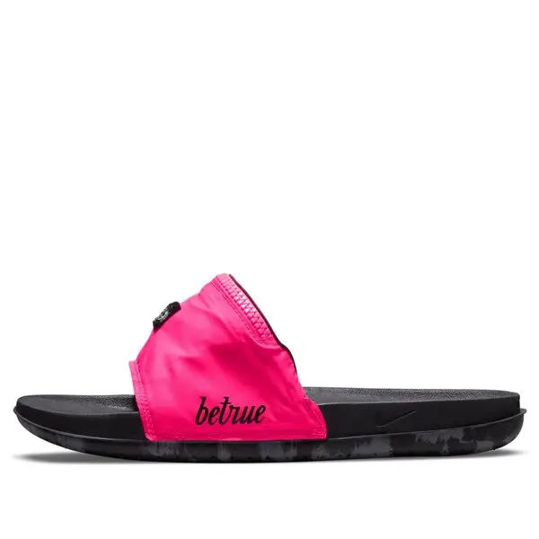 Nike Offcourt Slide "be True - Hyper Pink/white/black