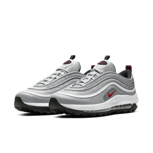 Nike Max 97 Golf " Bullet" Sneakers - Silver