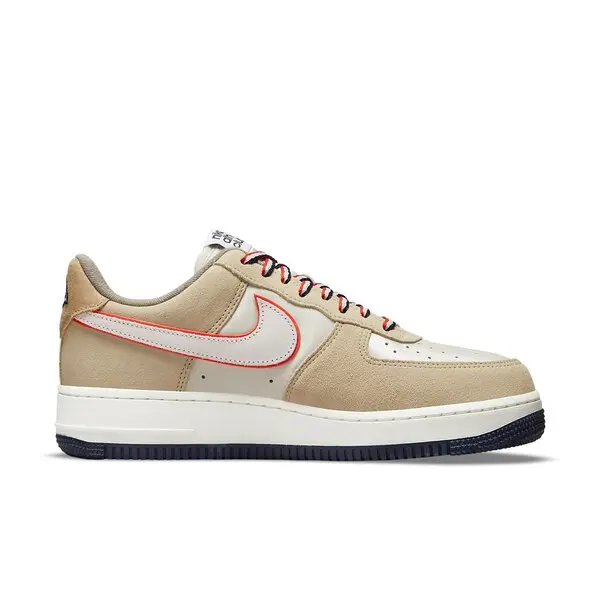 Nike Force 1 '07 Lx Athletic Club Sail Rush Orange - White/brown