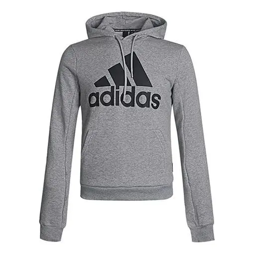 Adidas Casual Sports Hooded Sweater - Grey
