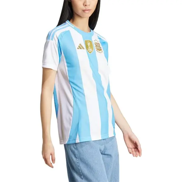 Adidas Argentina 24 Home Soccer Jersey - White/blue Burst