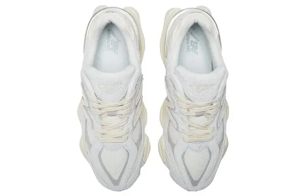 NEW BALANCE 9060 "quartz Team Cream Sea Salt" Lace-up Sneakers - Grey