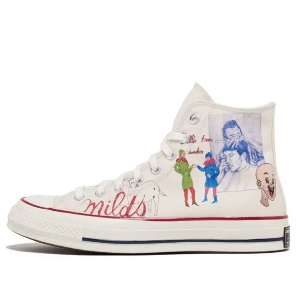 CONVERSE Chuck 70 High Top Spencer Mcmullen 'people Print' Sneakers - White