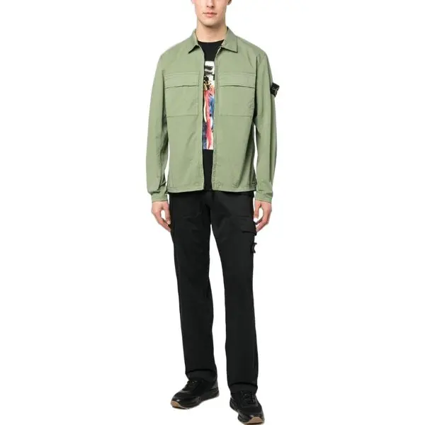 Stone Island Compass Logo Shirt Jacket