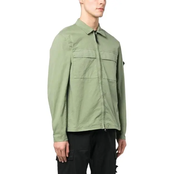 Stone Island Compass Logo Shirt Jacket