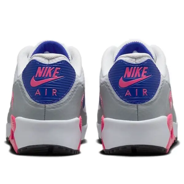 Nike Max 90 Golf Sneakers - White/laser Pink/concord