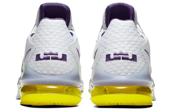 Nike Lebron 17 Low Basketball Sneakers - White