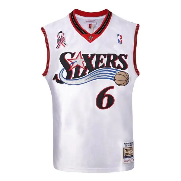 Mitchell & Ness 2002-2003 Philadelphia 76ers Basketball Jersey - Default Colorway
