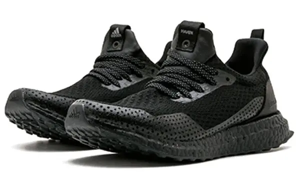 Adidas X Haven Ultraboost Uncaged "triple " Sneakers - Black