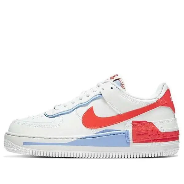 Nike Force 1 Shadow Se Sneakers - White/blue/red