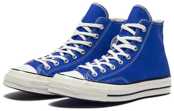 CONVERSE Chuck 70 Hi Rush Canvas Lace-up High Top Sneakers - Blue