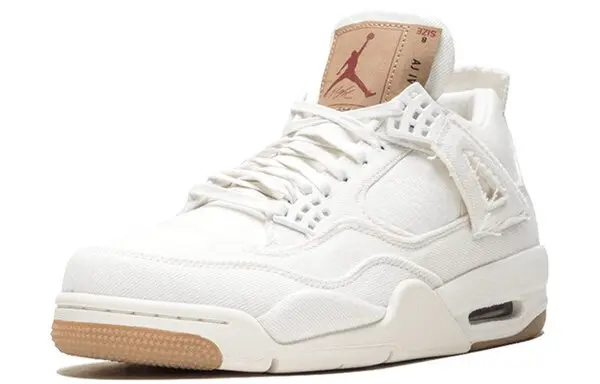 JORDAN 4 Retro X Levi's - White Denim