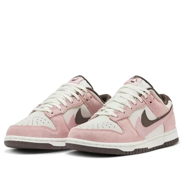 Nike Dunk Low 85 Sneakers - White/pink/brown
