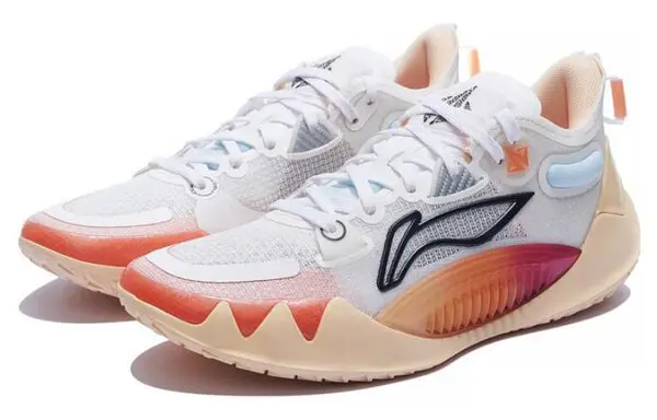 LI-NING Jimmy Butler 1 "dawn" Basketball Sneakers - White Lava