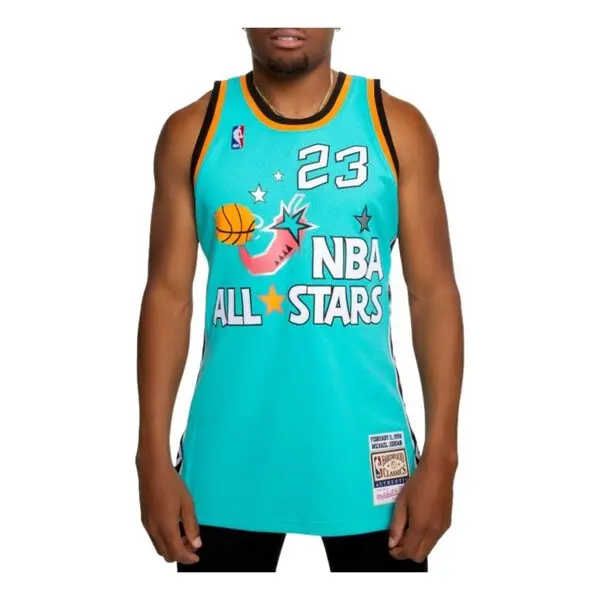Mitchell & Ness Nba Michael Jordan All-star 1996 East Jersey #23 - Teal