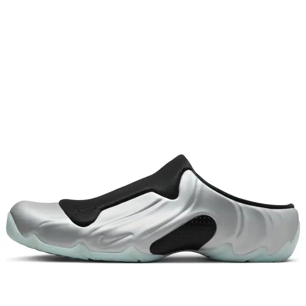 Nike Clogposite 'chrome' Slip-on - Black/metallic Silver/black