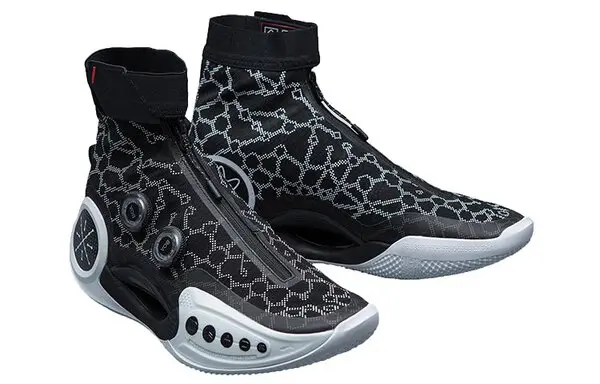 LI-NING Way Of Wade Infinity High Top Sneakers - Black/white