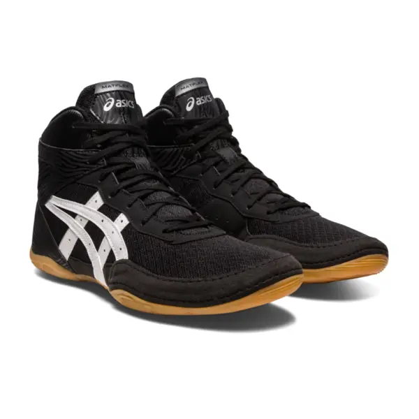 Asics Matflex Wrestling Shoes - Black/white