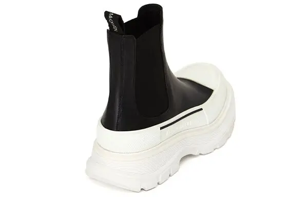 Alexander McQueen Chelsea Tread Ankle Boots