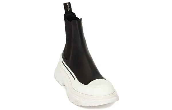 Alexander McQueen Chelsea Tread Ankle Boots