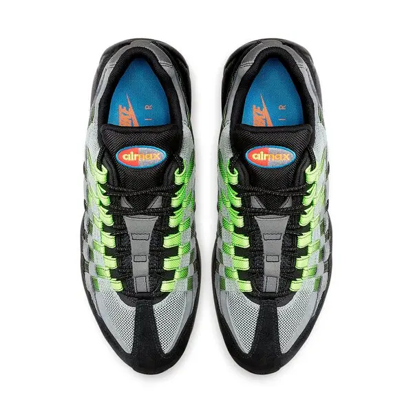 Nike Max 95 Woven Sneakers - Grey/green