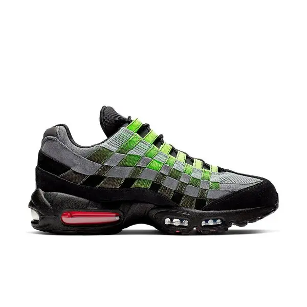 Nike Max 95 Woven Sneakers - Grey/green