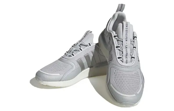 Adidas Nmd_v3 "light Silver Metallic" Sneakers - Grey