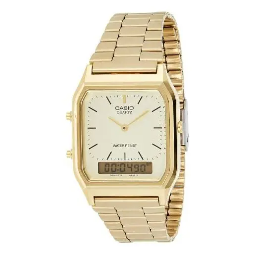 Casio Quartz Analog-digital Watch - Gold